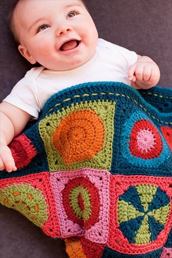 15 Free Crochet Baby Blanket Patterns – 101 Crochet Patterns